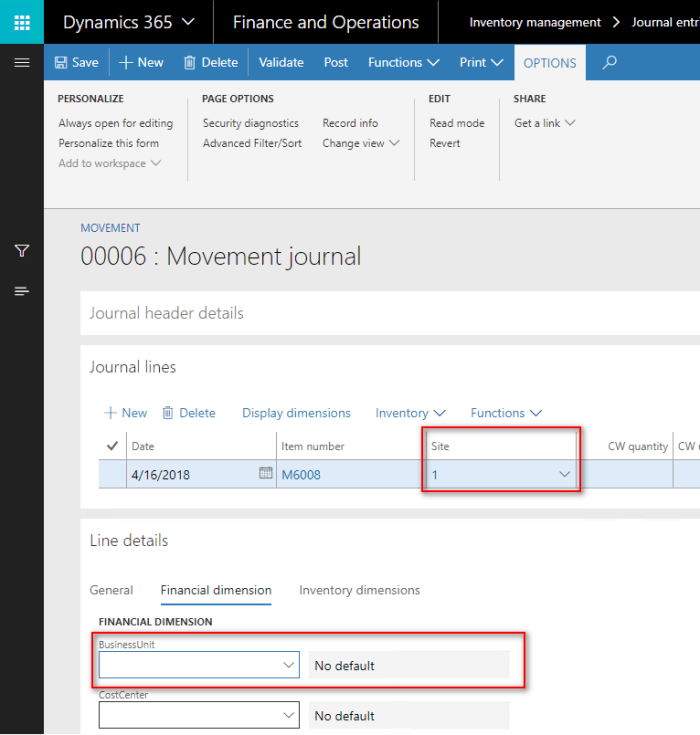 How to collect financial data by sites in Dynamics 365 for Finance and ...