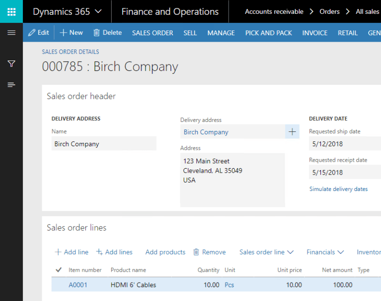How sales work in Dynamics 365 for Finance and Operations – Finance ...